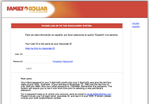 How to get your Family Dollar Paystub: Doculivery Portal