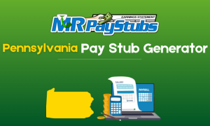 Pennsylvania Pay Stub Generator -FREE Preview - Mr Pay Stubs